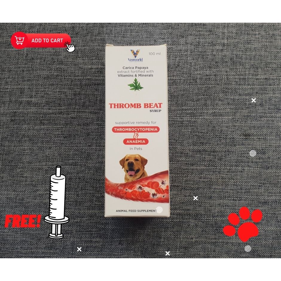Thromb Beat Syrup for Anaemia in Pets 100ml with FREE Syringe | Shopee ... Thromb Beat Syrup for Anaemia in Pets 100ml with FREE Syringe | Shopee ...