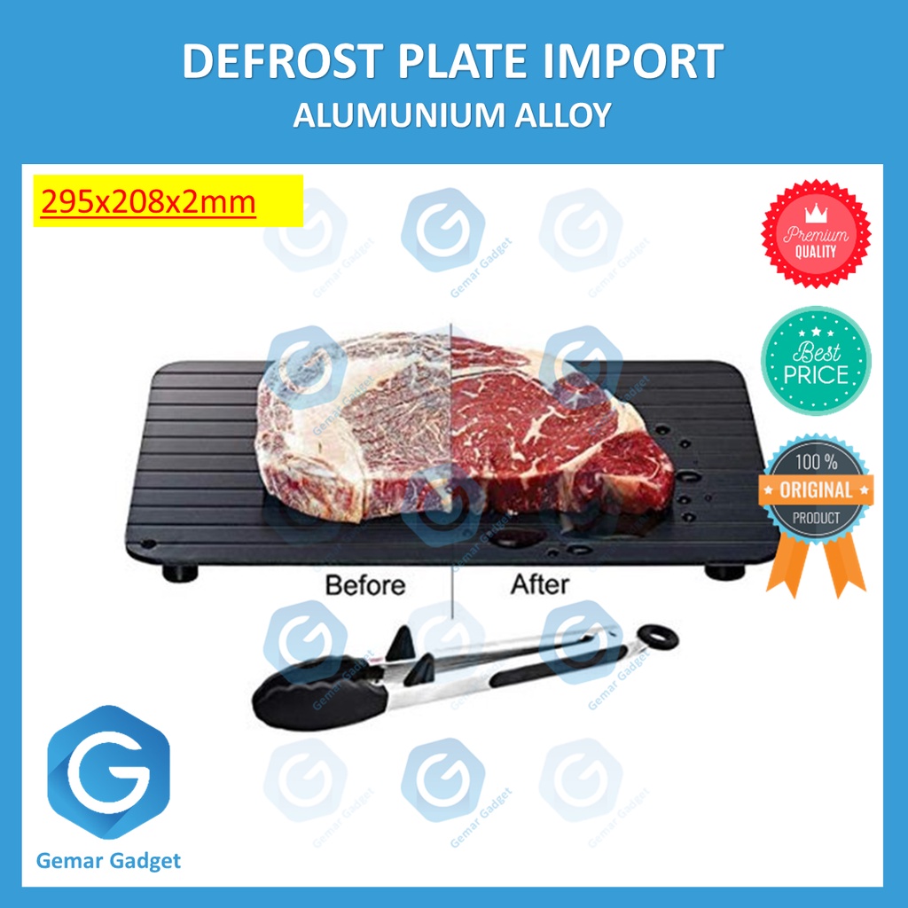 Defrost Plate Tray Import Defrost Tray Defrost Tray | Shopee Philippines
