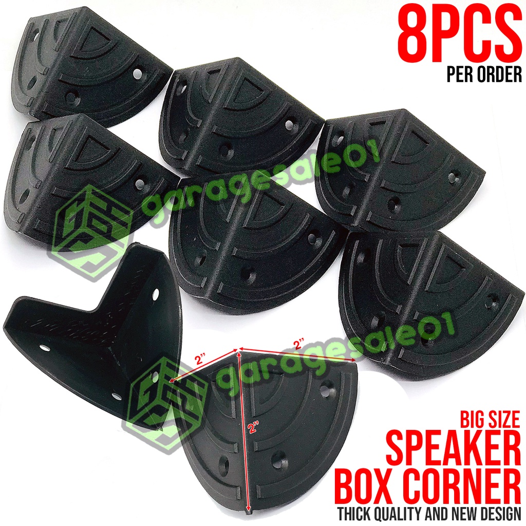 8PCS Plastic Speaker Box Corner Universal Heavy Duty (NEW DESIGN ...