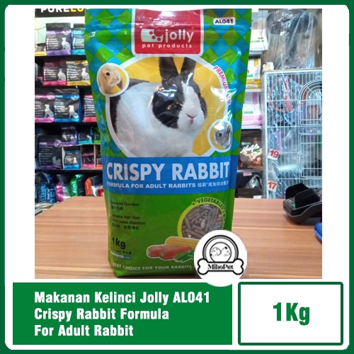 Jolly Rabbit Food AL041 Crispy Rabbit Formula For Adult Rabbit 1kg ...