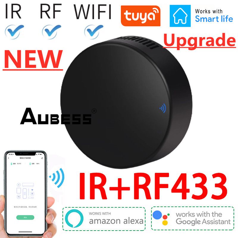 Tuya Smart Rf Ir Remote Control Wifi Smart Home Infrared Controller For
