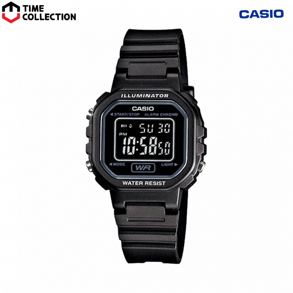 Casio LA-20WH-1BDF Digital Rubber Strap Watch For Women | Shopee Philippines