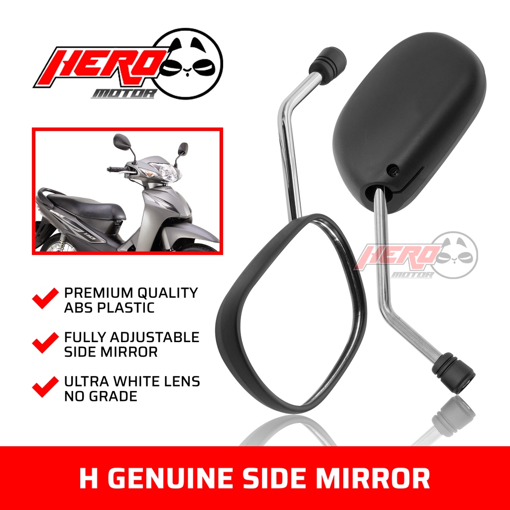 HONDA SIDE MIRROR CHROME STEM LONG STEM STOCK TYPE Designs Hight ...