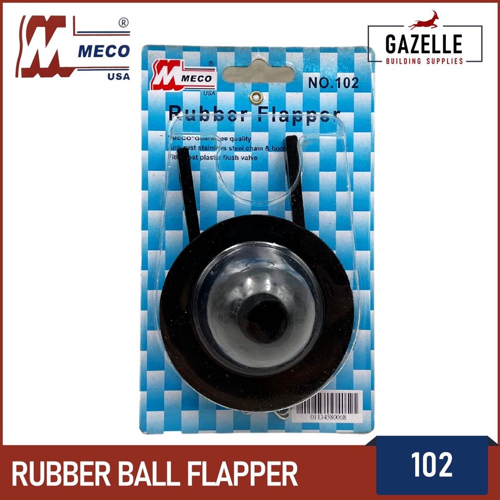 Meco Rubber Flapper w/ Stainless Chain for Toilet Drain Valve ...