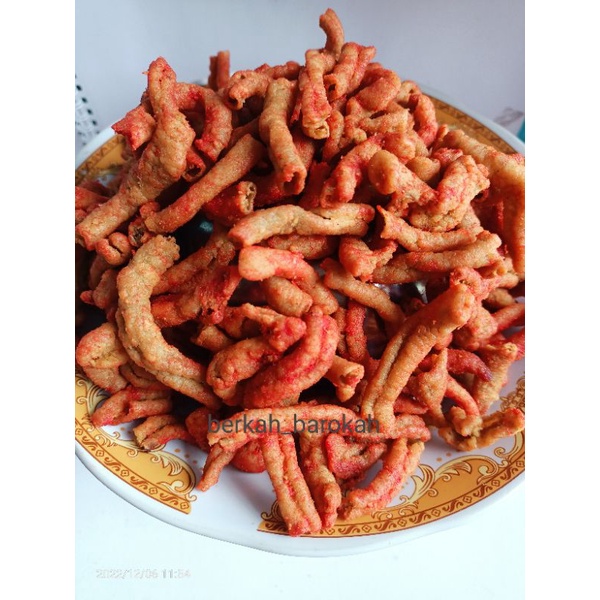 Crispy Chicken Intestine Chips/Super crispy crispy crispy, Delicious ...