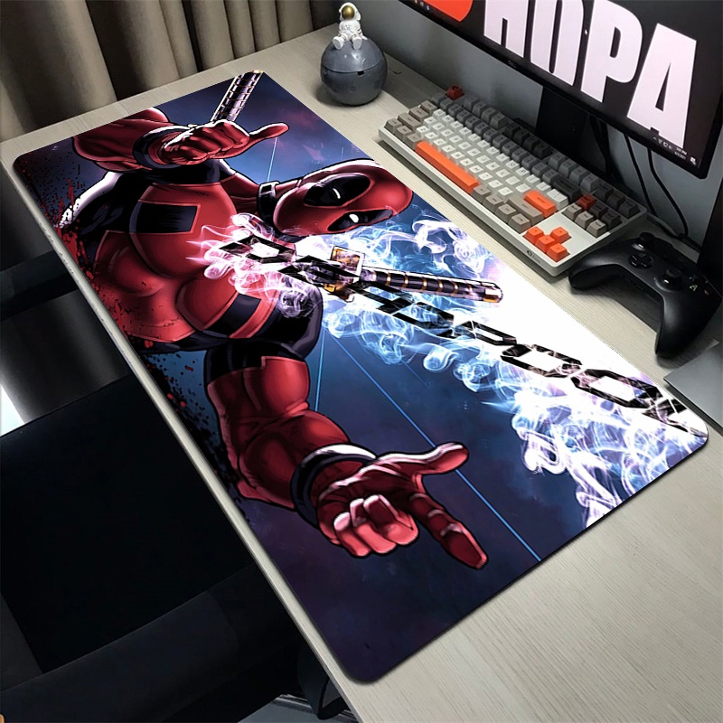 Deadpool Mousepad Anime Mouse Pad Xxl Cartoon Pc Gamer Accessories Desk ...