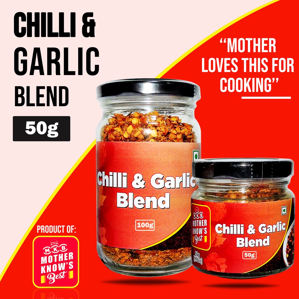 Mother Know Best Chilli & Garlic Blend 50g (Mother Loves this for ...