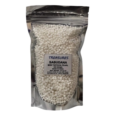Treasures Sabudana - Mini Tapioca Pearl - Sago Seeds - 100% Pure From ...