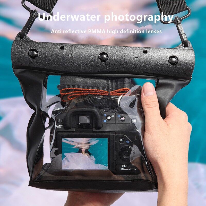 Diving Waterproof Pouch For DSLR HD 20M Waterproof bag Camera ...