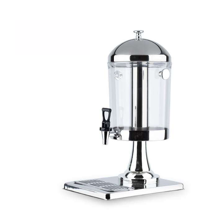 8L Stainless Steel Juice Dispenser juice dispenser with Ice Chamber ...