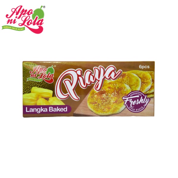 Apo ni Lola | Special Langka Baked Piaya 6 pcs per Pack | Davao Sweets ...