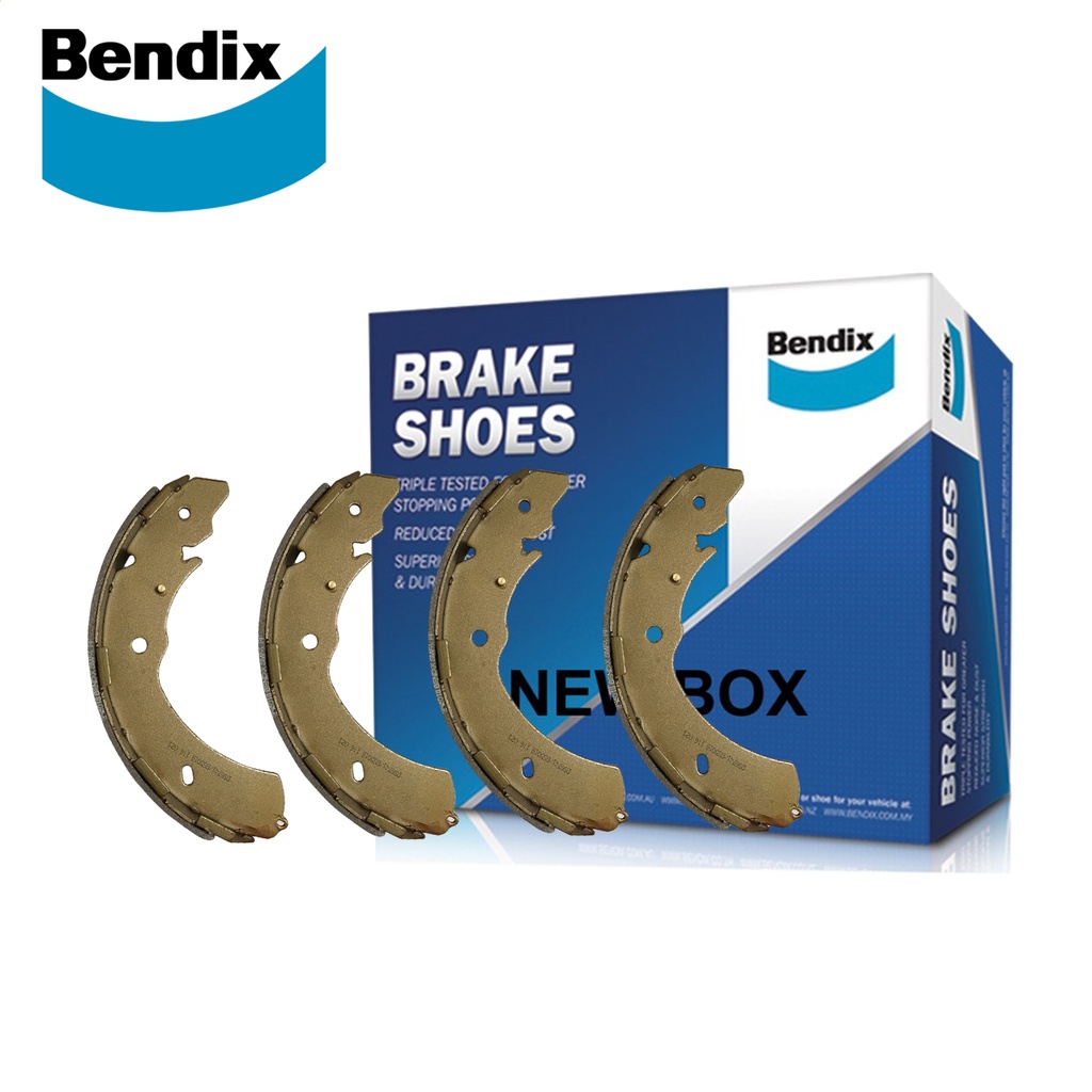 Bendix Brake Shoe Set for Mitsubishi Strada 2.4 4N15 4x2 2016-2021 ...