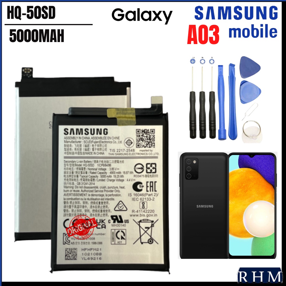 SAM SUNGy AO3, AO32 Battery, Model: HQ-50SD Original Quality Free Tools ...