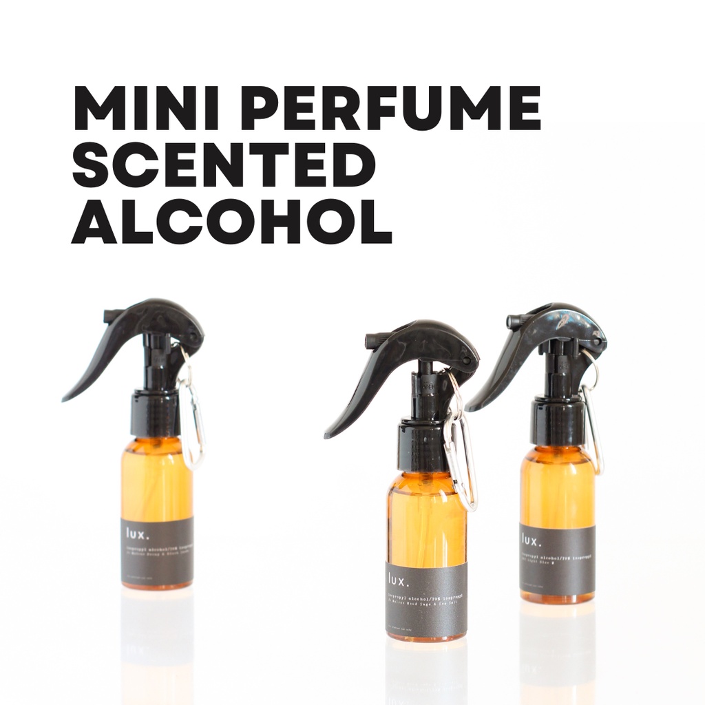 Alcohol Perfume Scented Keychain 70% Isopropyl Alcohol by Lux Scents Co ...