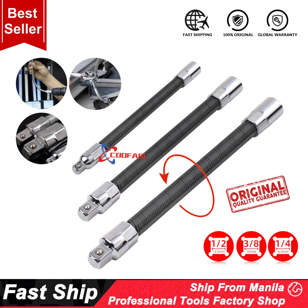 Drive Socket Extension Bar Adapter Connective Rod Flexible Shaft ...