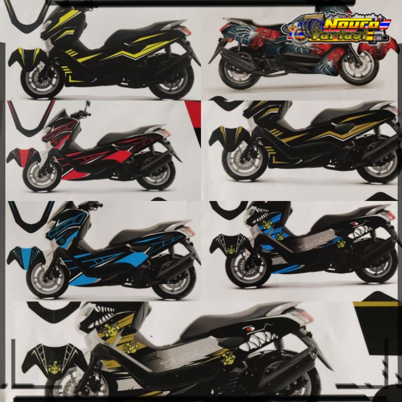 Yamaha Nmax 155 2016 2017 2018 2019 Decal, full set | Shopee Philippines