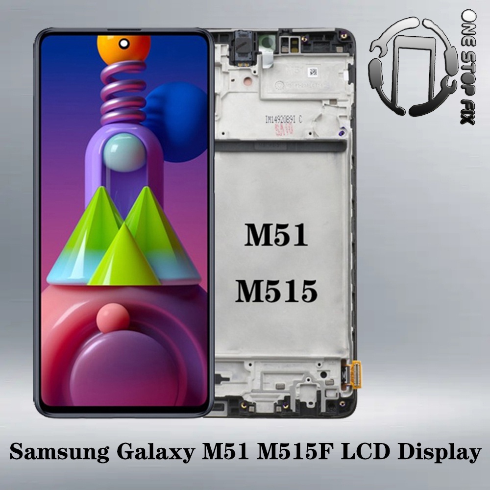 Display Screen For Samsung Galaxy M51 AMOLED M515 LCD Touch Screen ...