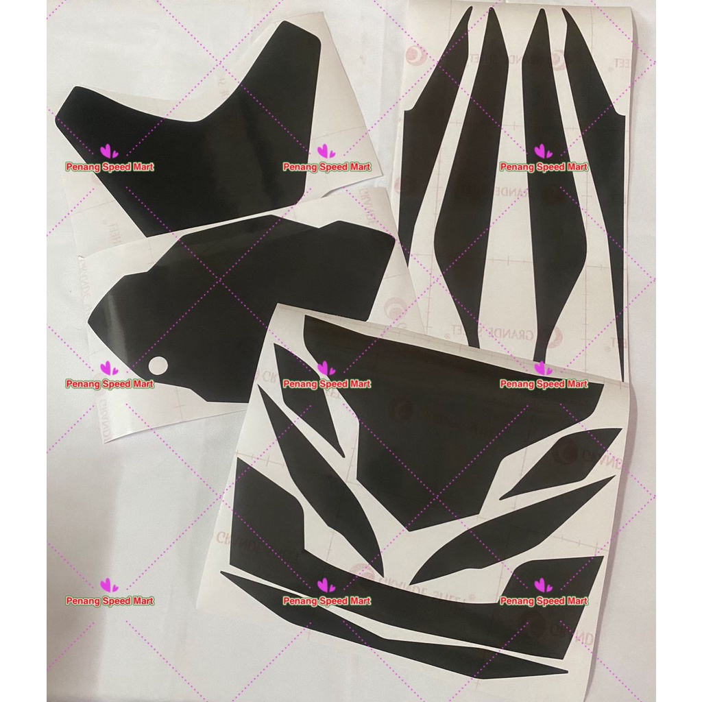 Honda RS150 V1-V2 Sticker Tinted Sticker HONDA RS-150 RS150R Light ...