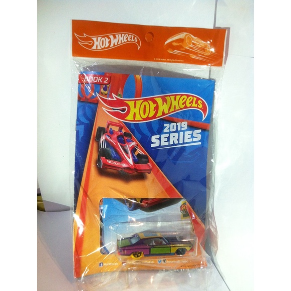 Hot Wheels Book 2 2019 Series with Hot Wheels. 2018 HW Art Cars Mini ...