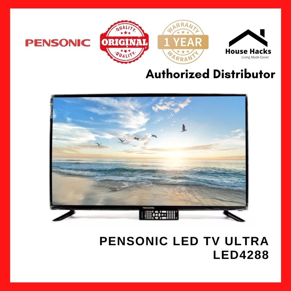 Pensonic Led TV Ultra LED4288 (House Hacks) | Shopee Philippines