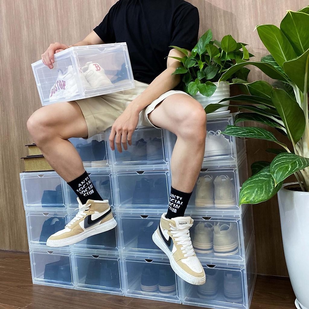Genuine Shoe Box with Magnetic Door for Convenient Assembly - High ...