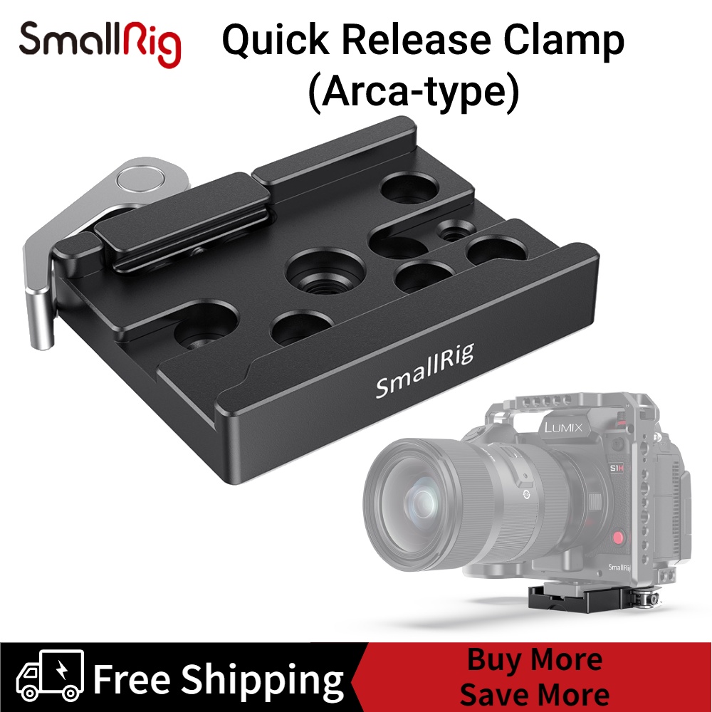 SmallRig Quick Release Clamp ( Arca-type Compatible) 2143B | Shopee ...