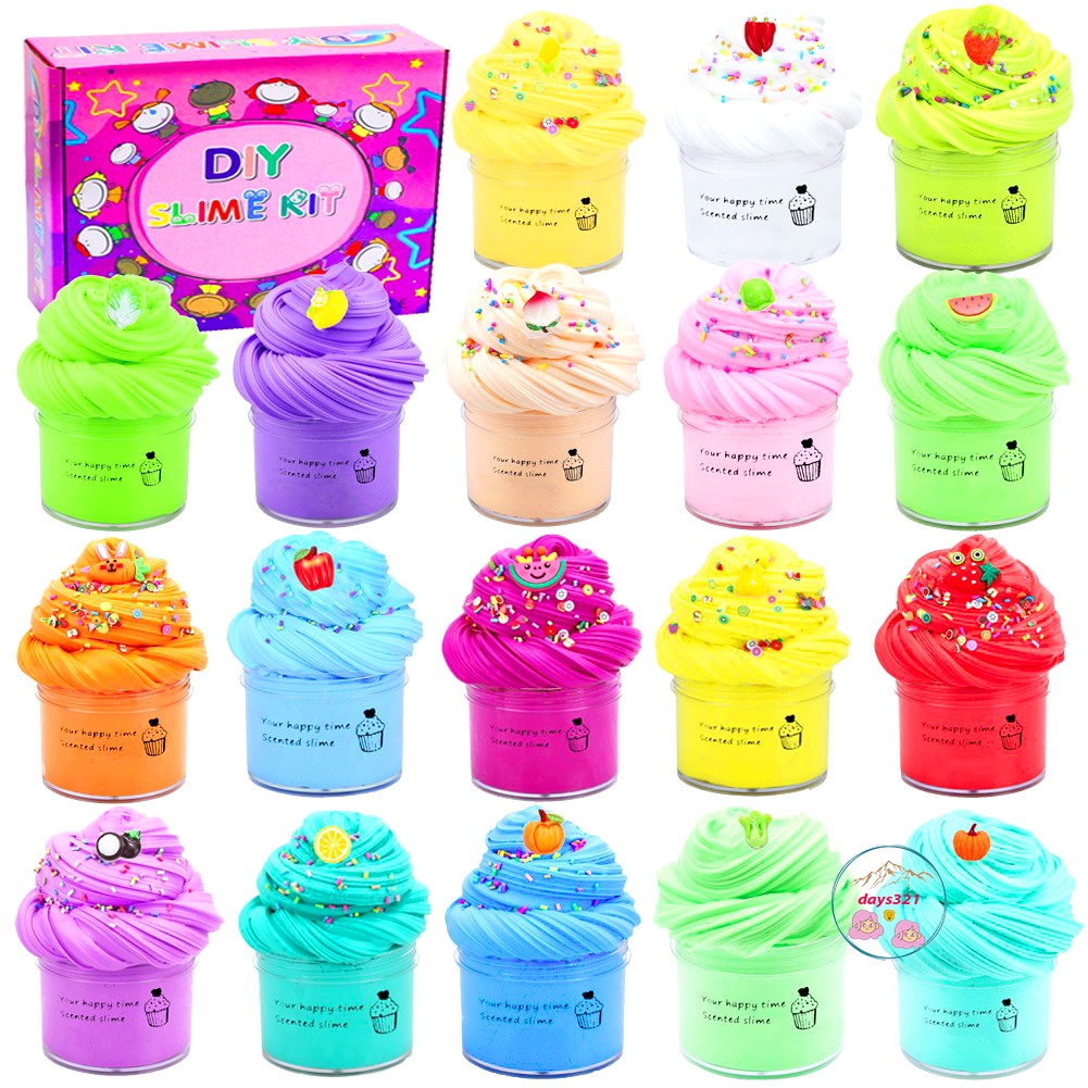 TAIYAKI FISH CAKE (Butter Slime) Butter Slime, Clay Slime, Spooky Slime ...