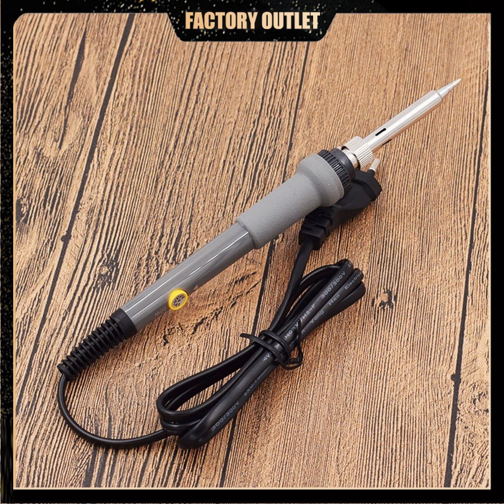 Plug 220V Electric Soldering Iron Adjustable Welding Tools EU Plug 200 ...
