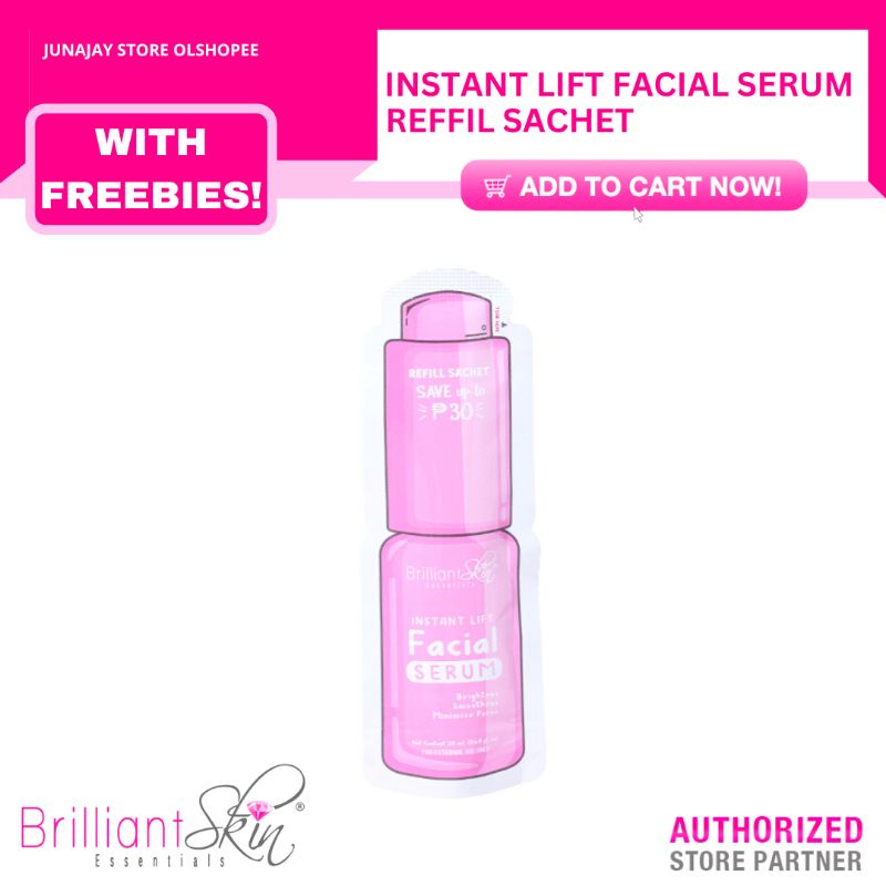 Brilliant Skin Instant Lift Facial Serum Refill Sachet | Shopee Philippines