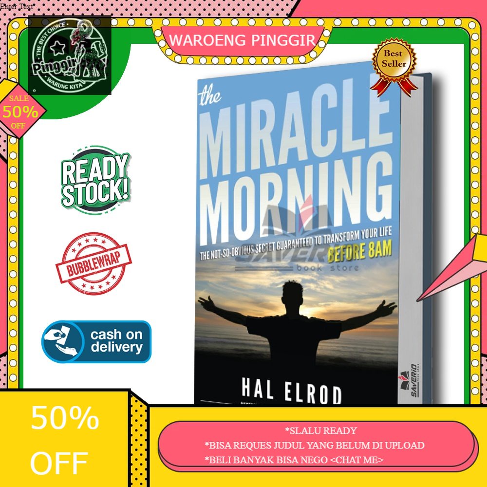 BOOK The Miracle Morning by Hall Elrod | Shopee Philippines
