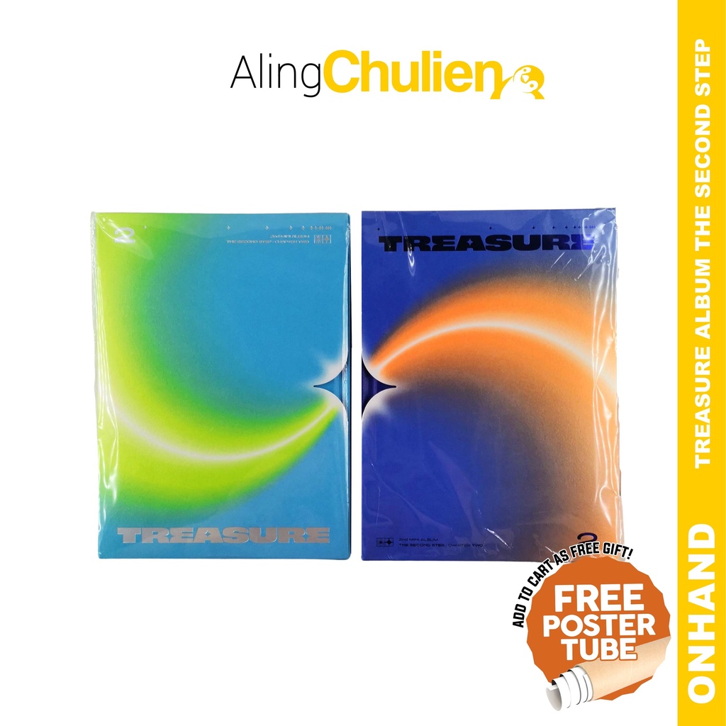 TREASURE 2nd MINI ALBUM THE SECOND STEP : CHAPTER TWO YGSelect Weverse ...