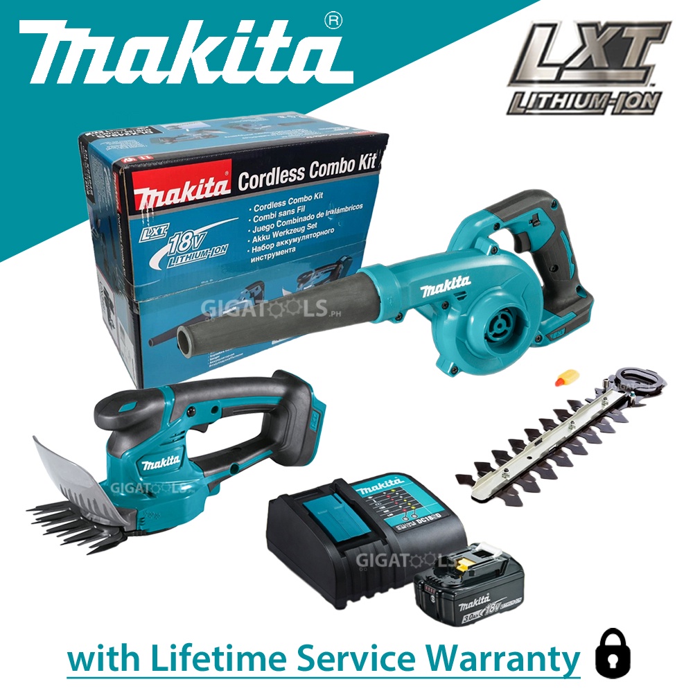 Makita DLX2494S Cordless Blower & Cordless Grass Shear/Trimmer Combo Kit Set | Shopee Philippines