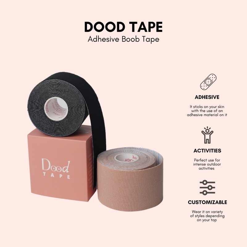 DOOD TAPE | Seamless Sweatproof Medical Grade | Shopee Philippines