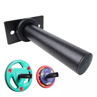 Wall Mounted Weight plate Holder Home Gym Heavy Duty Fitness Barbell ...