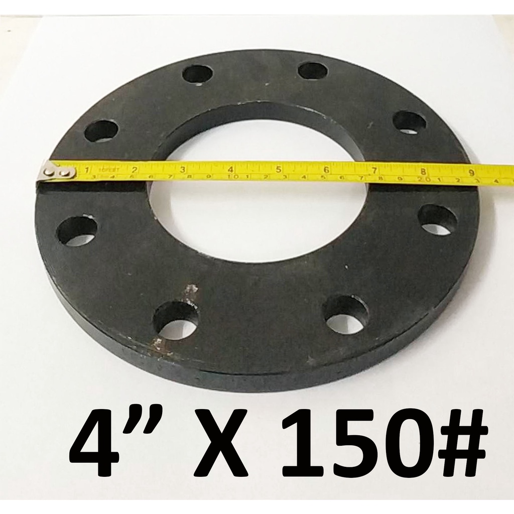 BI SLIP ON FLANGE 4" X 150# FLAT FACE BLACK IRON