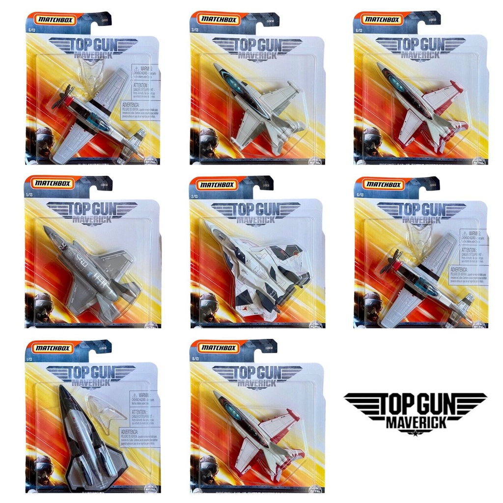 Matchbox Airplane Sky Busters P-51 Mustang Boeing F/A 18 Super Hornet ...