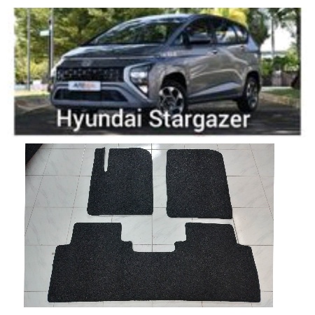 Hyundai Stargazer 1st2nd rows nomad rubber car mat w/ piping Stargazer ...