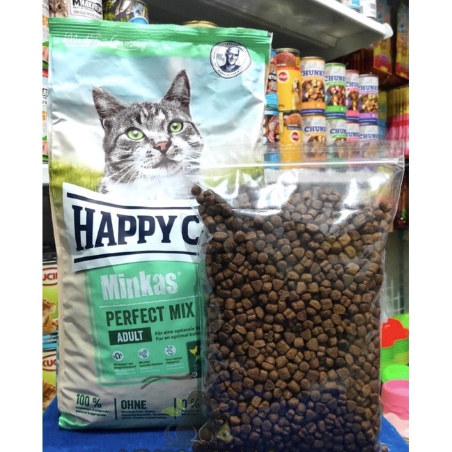 HAPPY CAT MINKAS PERFECT MIX REPACK 1Kg | Shopee Philippines