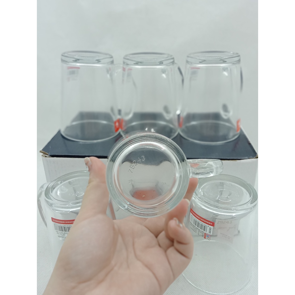 JMY DELISOGA HIGH QUALITY TRANSPARENT GLASS DRINKING 6PC MUG BASO ... JMY DELISOGA HIGH QUALITY TRANSPARENT GLASS DRINKING 6PC MUG BASO ...