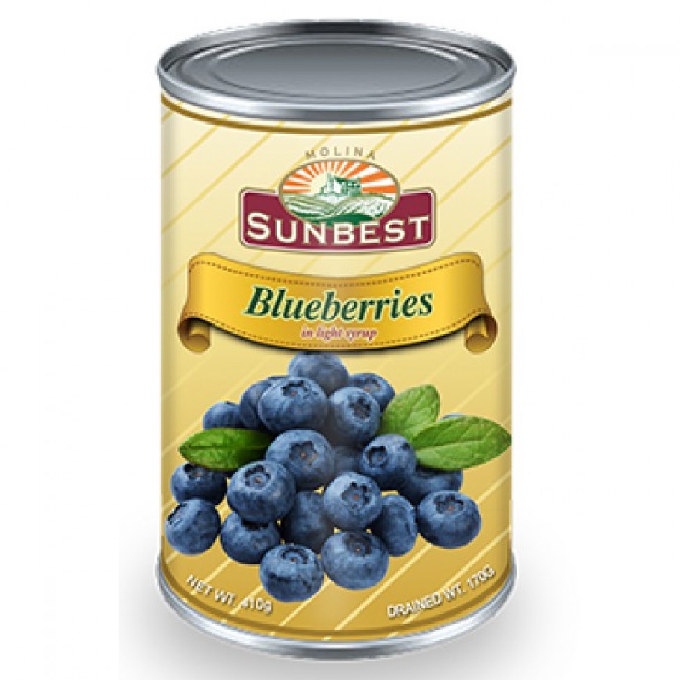 Sunbest Blueberries 410g | Shopee Philippines