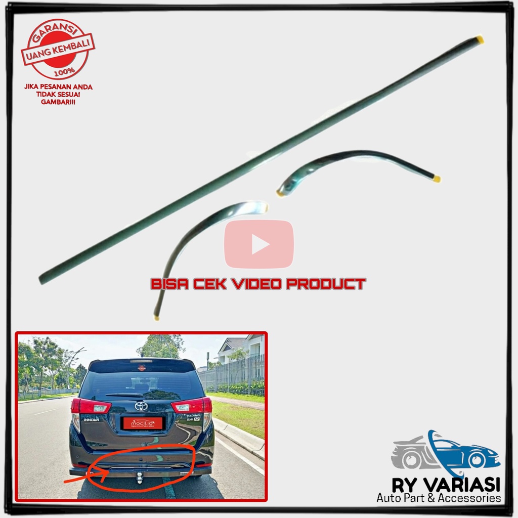 List Of Rear Bumper Innova Reborn original/ List Bamper Innova | Shopee ...