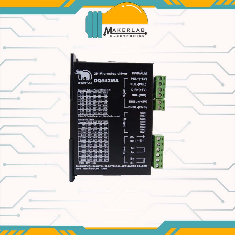 Stepper Motor Driver - TB6600 | DQ420MA 2A | DQ542MA 4A | DQ860MA 7.8A ...