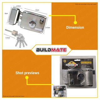 CRESTON Heavy Duty Security Rim Lock 9552 SS/SP | Shopee Philippines