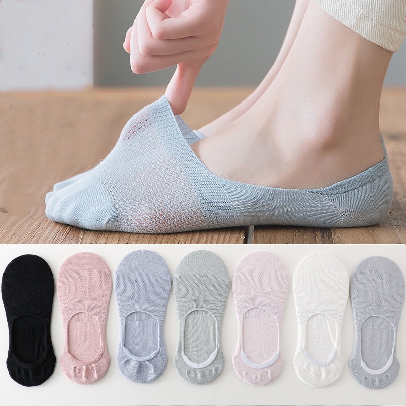 ALDEBRAND 【Makati Shipping】 Women's Summer Korean Solid Color Ankle ...