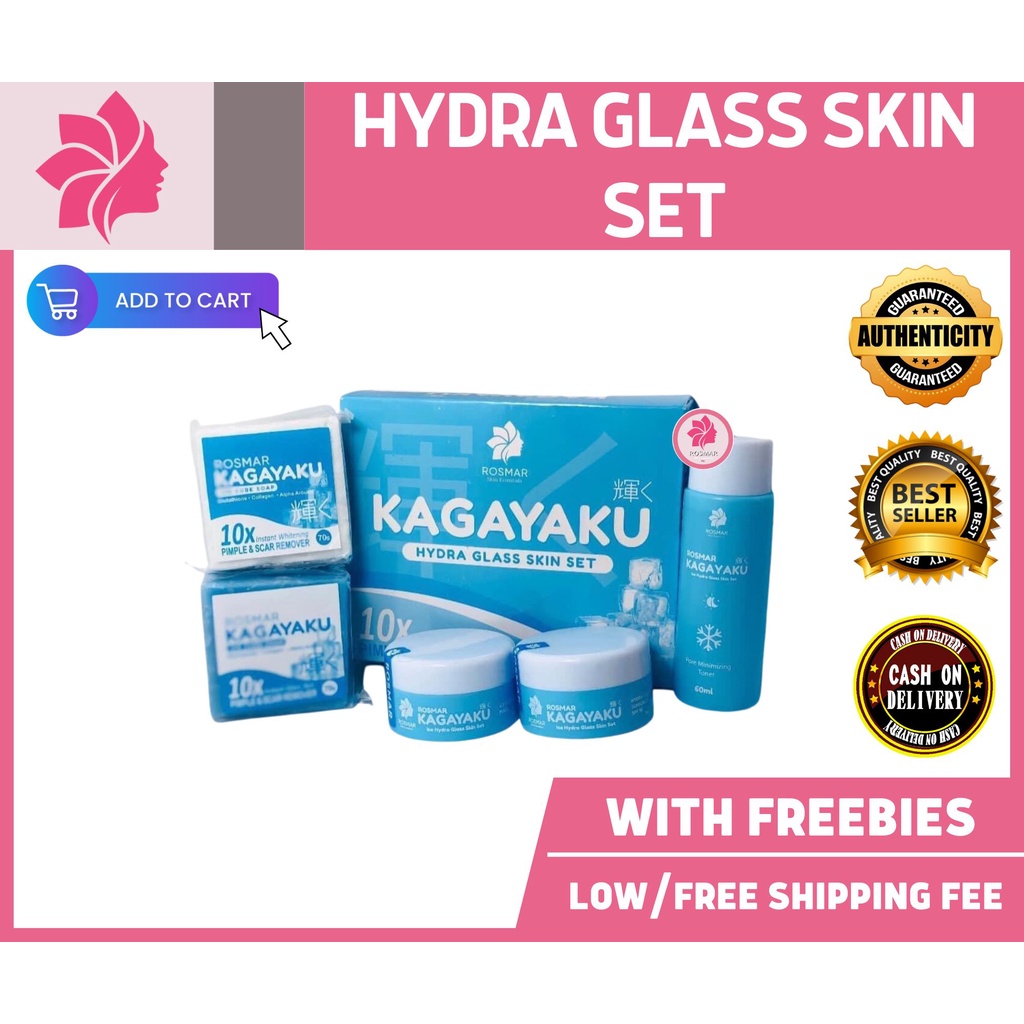 ROSMAR KAGAYAKU HYDRA GLASS SKIN SET | Shopee Philippines