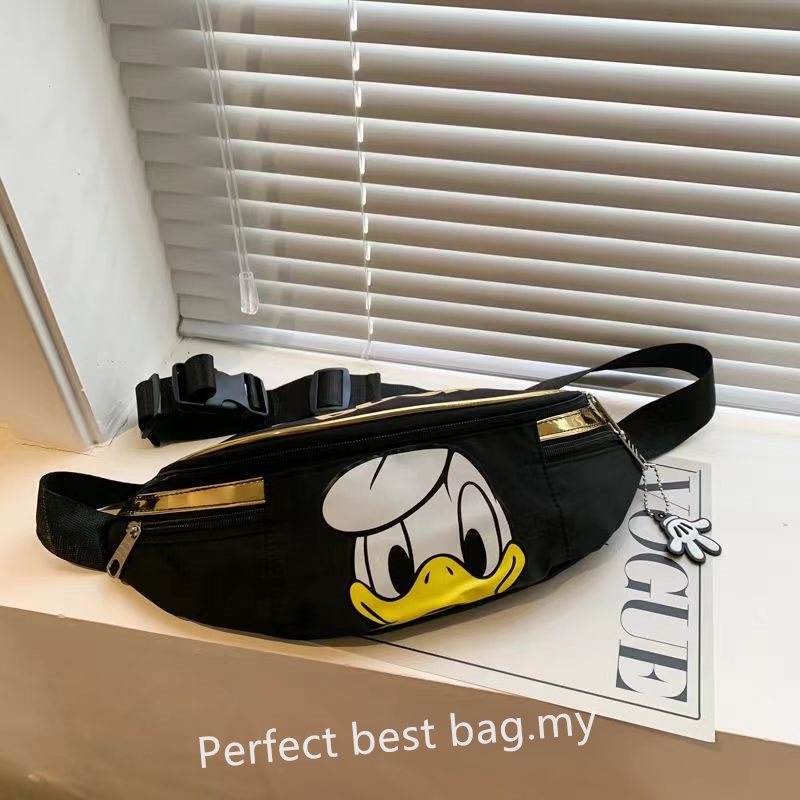 Ready Stock Donald duck sling bag Stitch belt bag Mickey Mouse waist ...