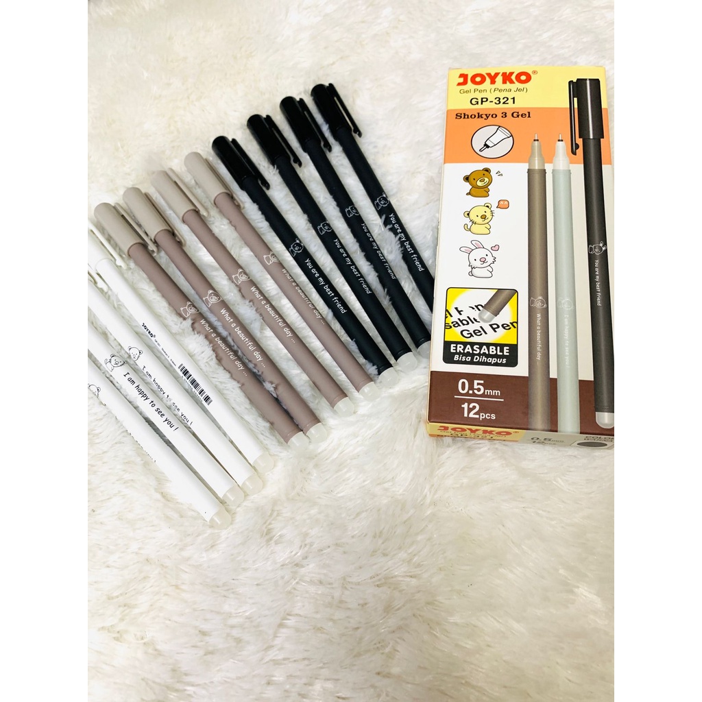 JOYKO GP-321 Shokyo gel pen (ERASABLE) | Shopee Philippines