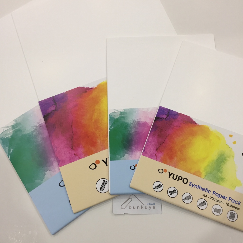 ARTO Yupo Synthetic Paper Pack A4/A3 | Shopee Philippines