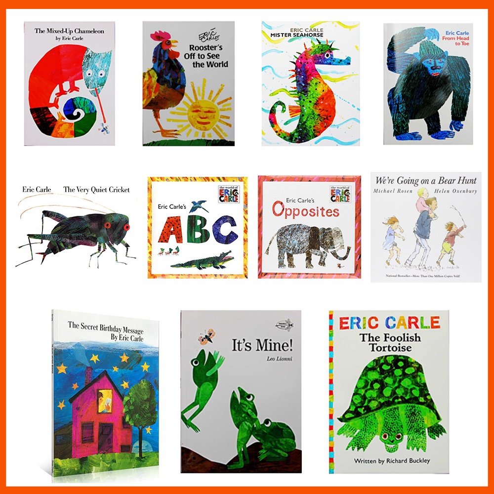 Children Story Book Eric Carle's Opposites / Eric Carle / Mister ...