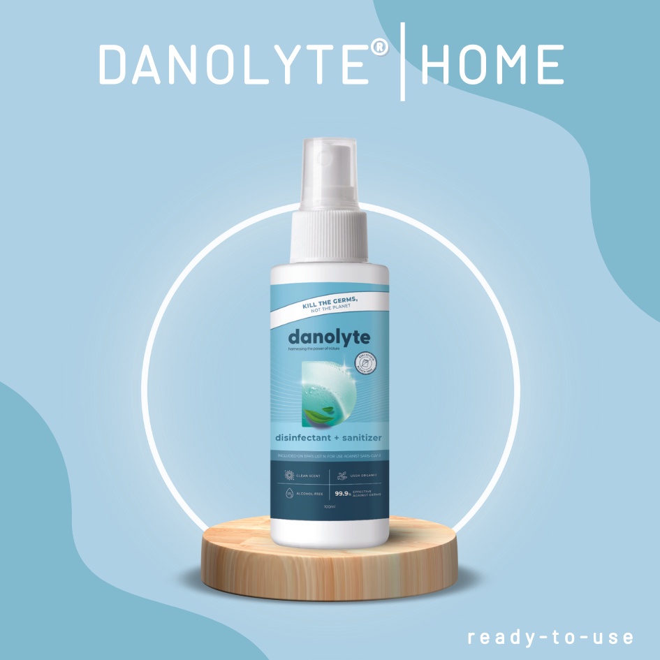 Danolyte® Home All-Purpose Disinfectant + Sanitizer (100mL), Organic ...